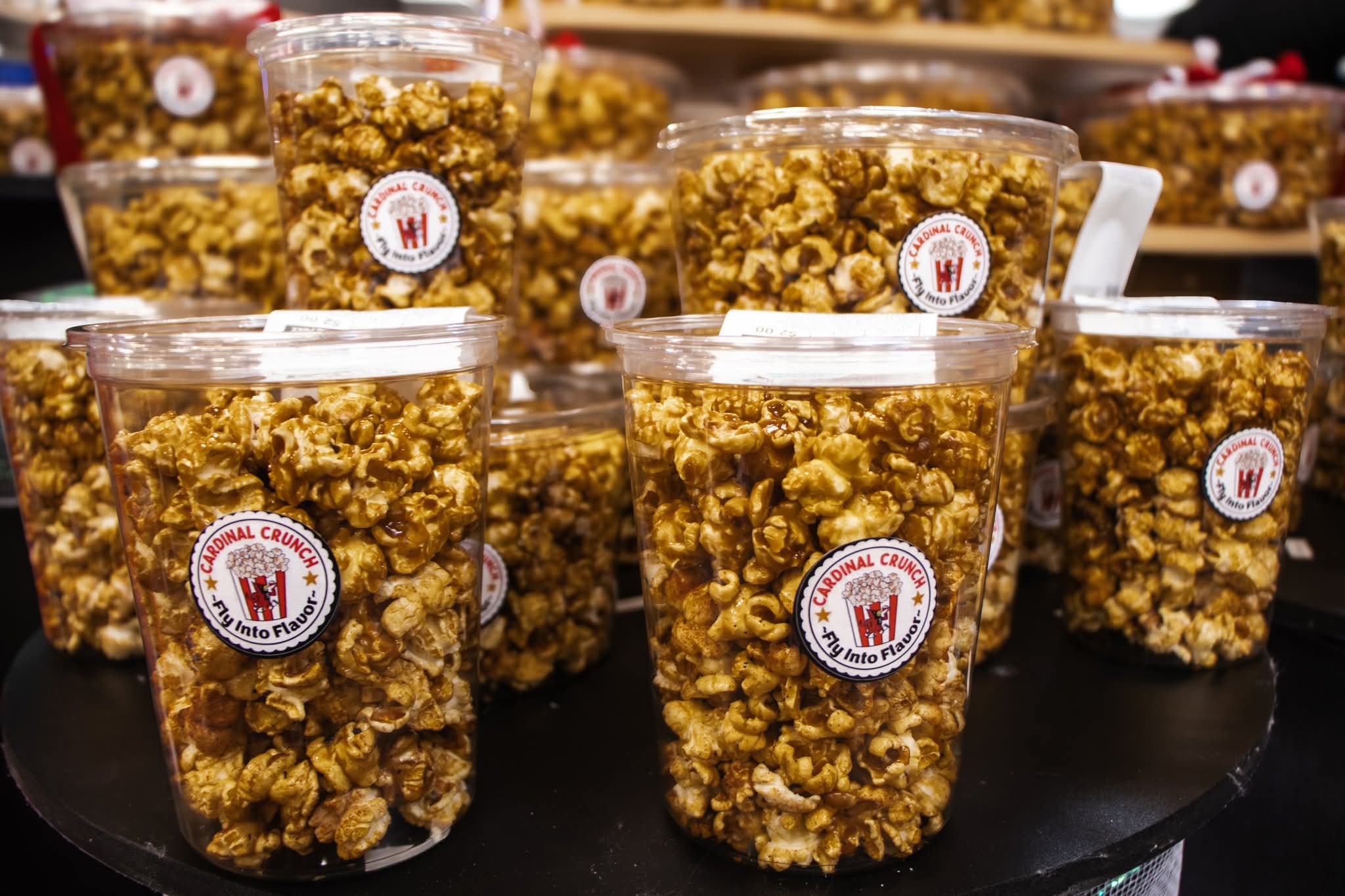 Southport HS student-created popcorn Cardinal Crunch hits Kroger shelves