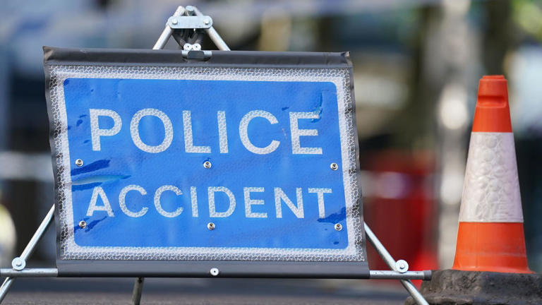 Heavy traffic after crash closes part of of A19
