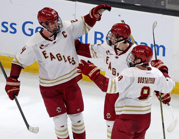 Top Bruins prospects shine for BC to open up Beanpot
