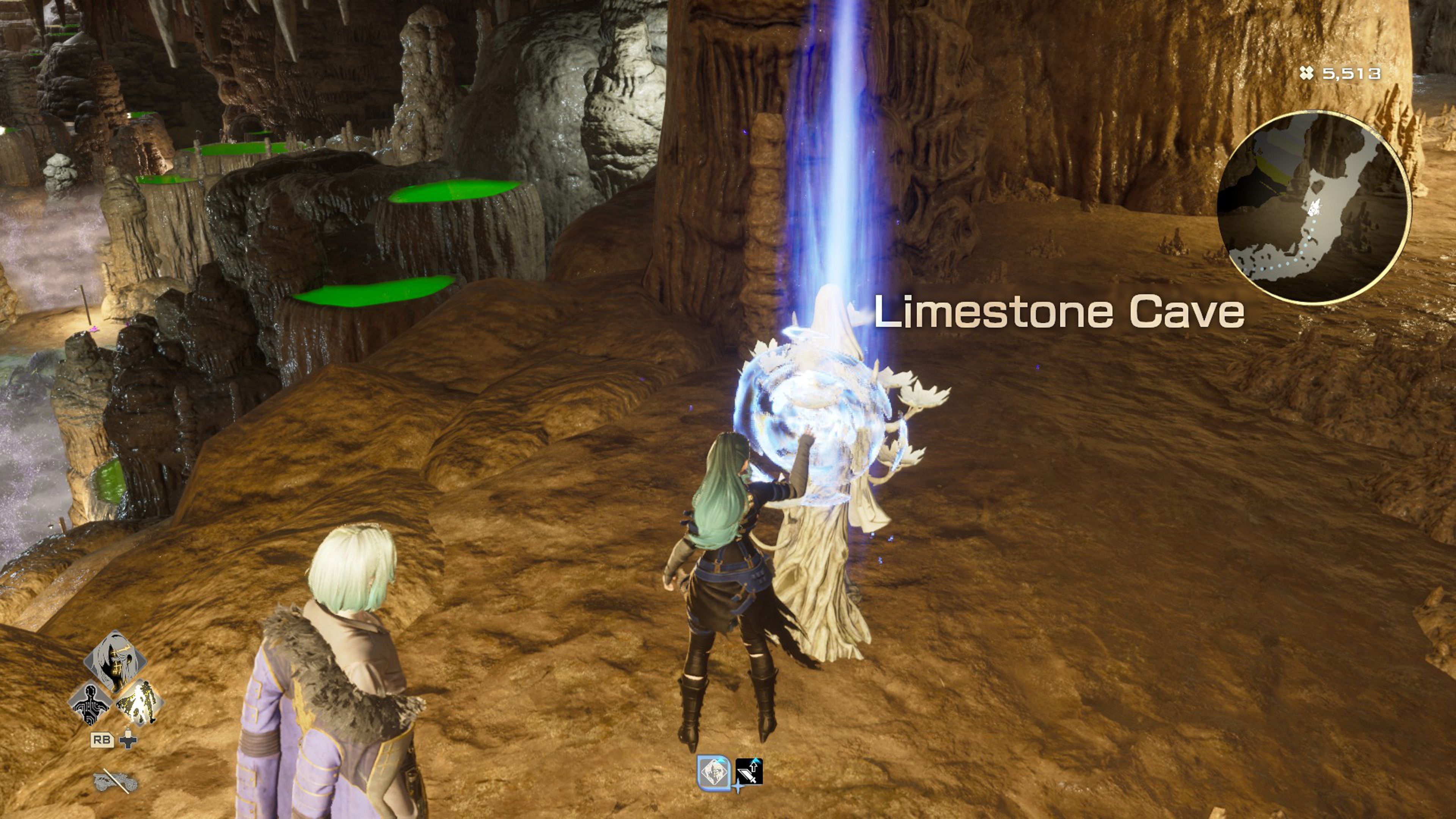 Limestone cave location in Code Vein 2