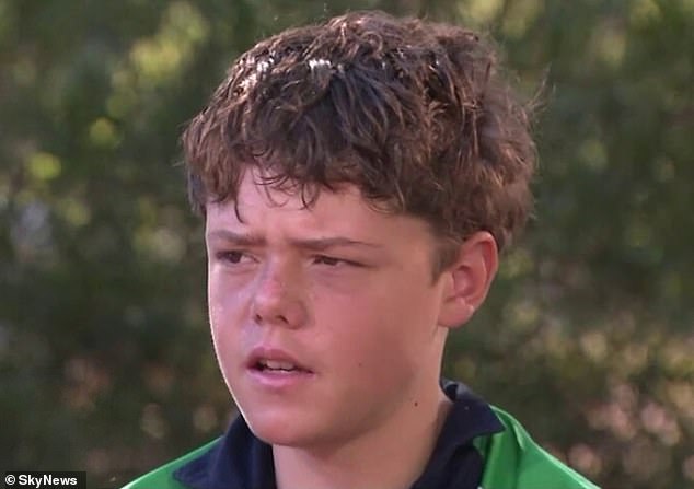 'Superhuman' teen, 13, swam for four hours to save his family stranded ...