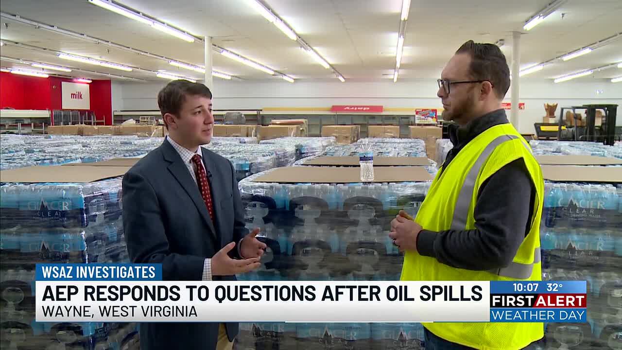 WSAZ investigates | AEP responds to questions after oil spills