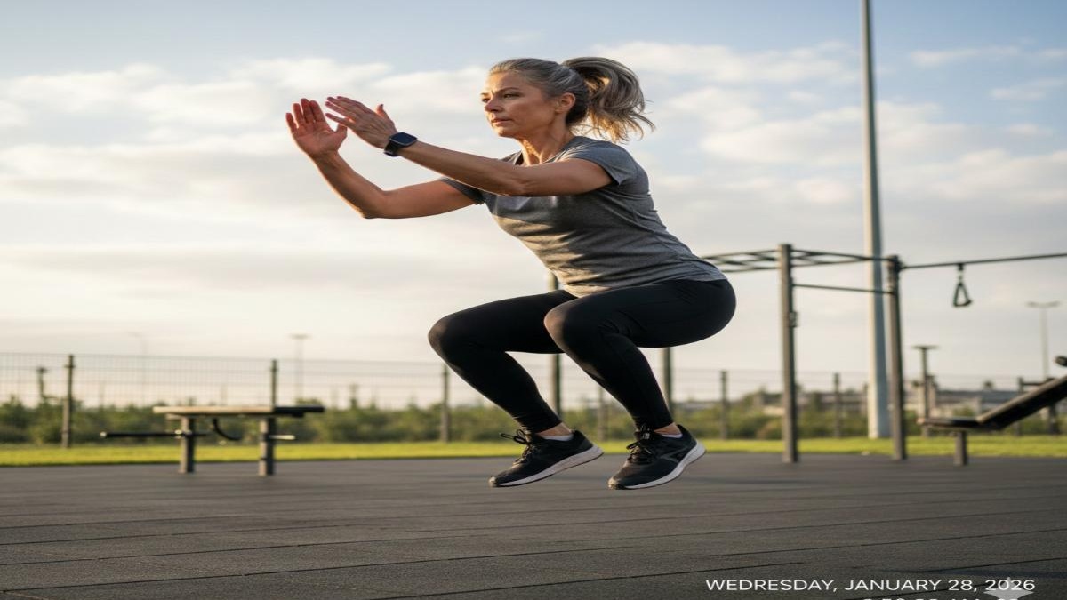 Squats: The simple bodyweight exercise fitness experts say builds ...