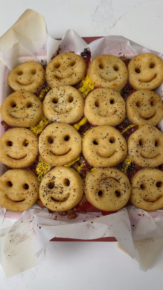 How simple potatoes turn into irresistible smile fries