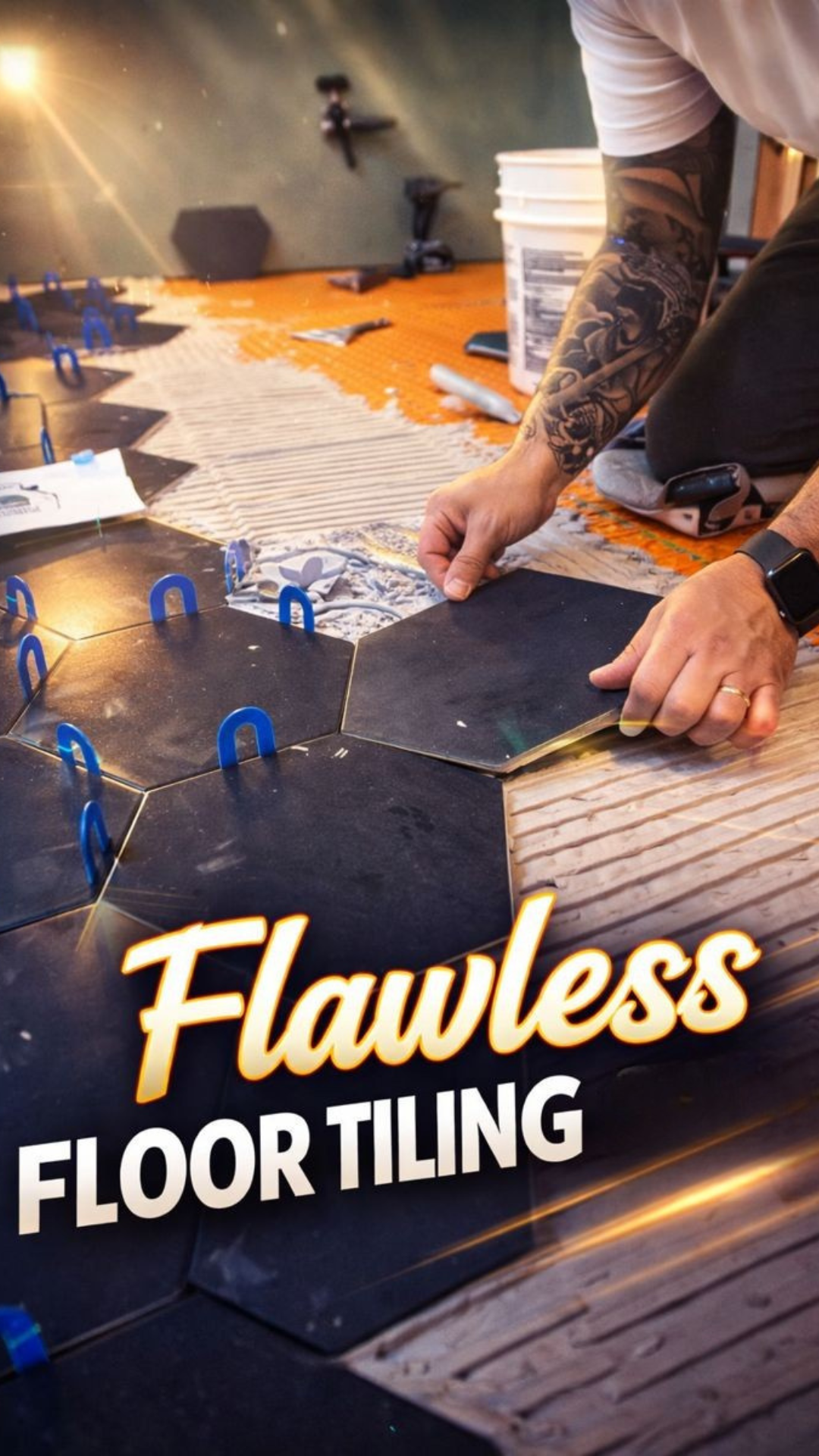 Perfect floor tile installation every time