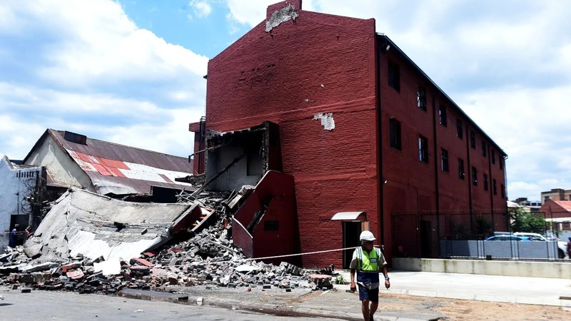 Three injured as transformer explodes in New Doornfontein, Gauteng
