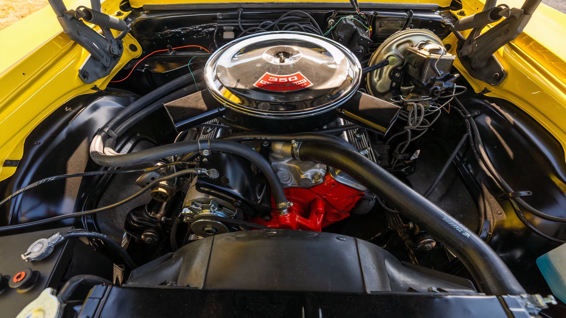 The rarest Chevrolet small block V8 engine produced in the '70s