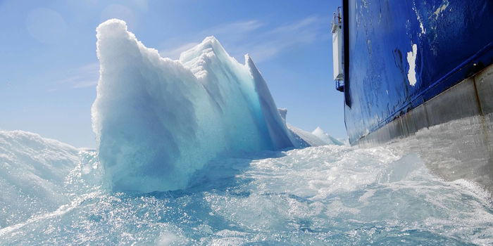 Kall vinter – hela floder fryser till is
