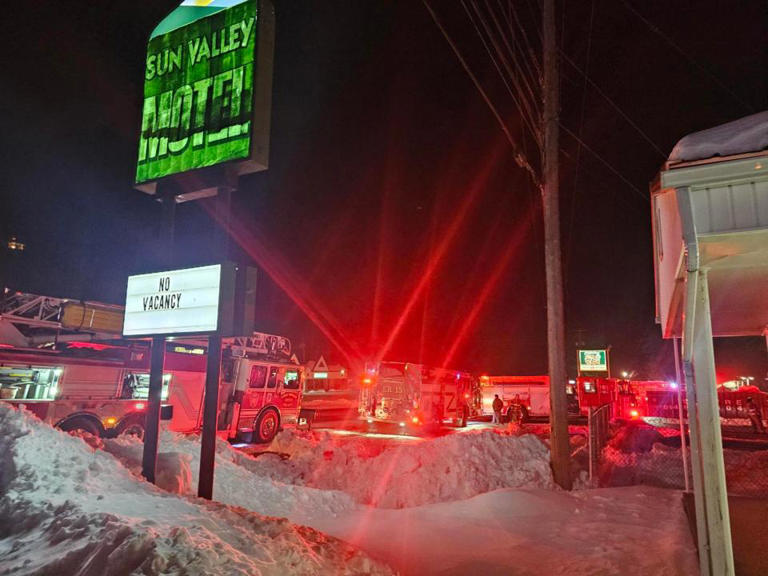 Fire at Blair County business building draws first responders