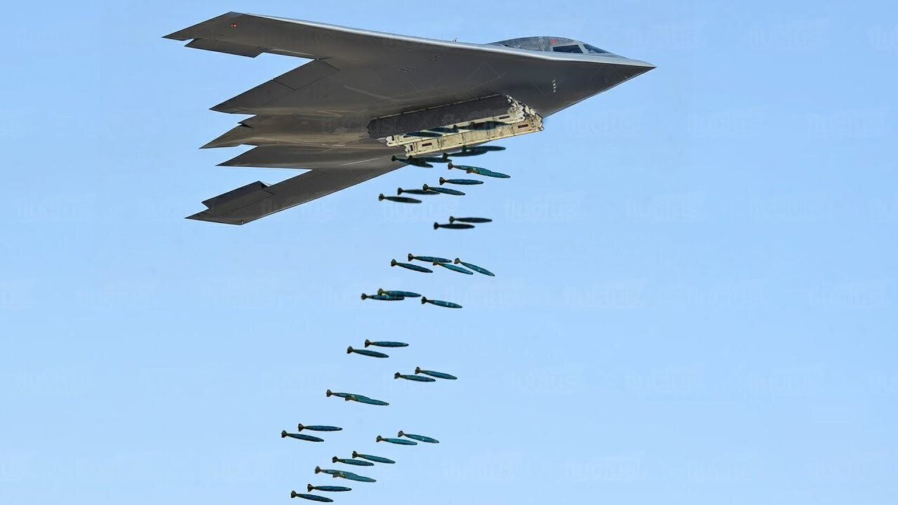 How US Most Feared Stealth Bomber Drops Tons of Ordnance During Air Raids