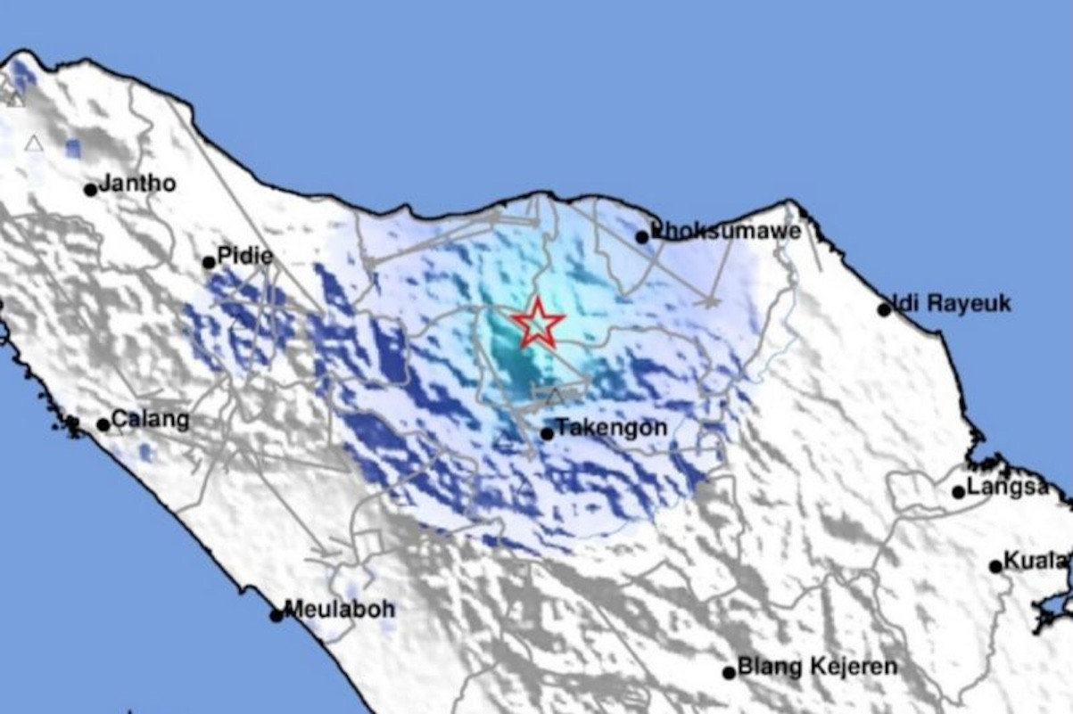 Gempa bumi M 4,1 guncang Bener Meriah Aceh, BMKG: Akibat sesar aktif