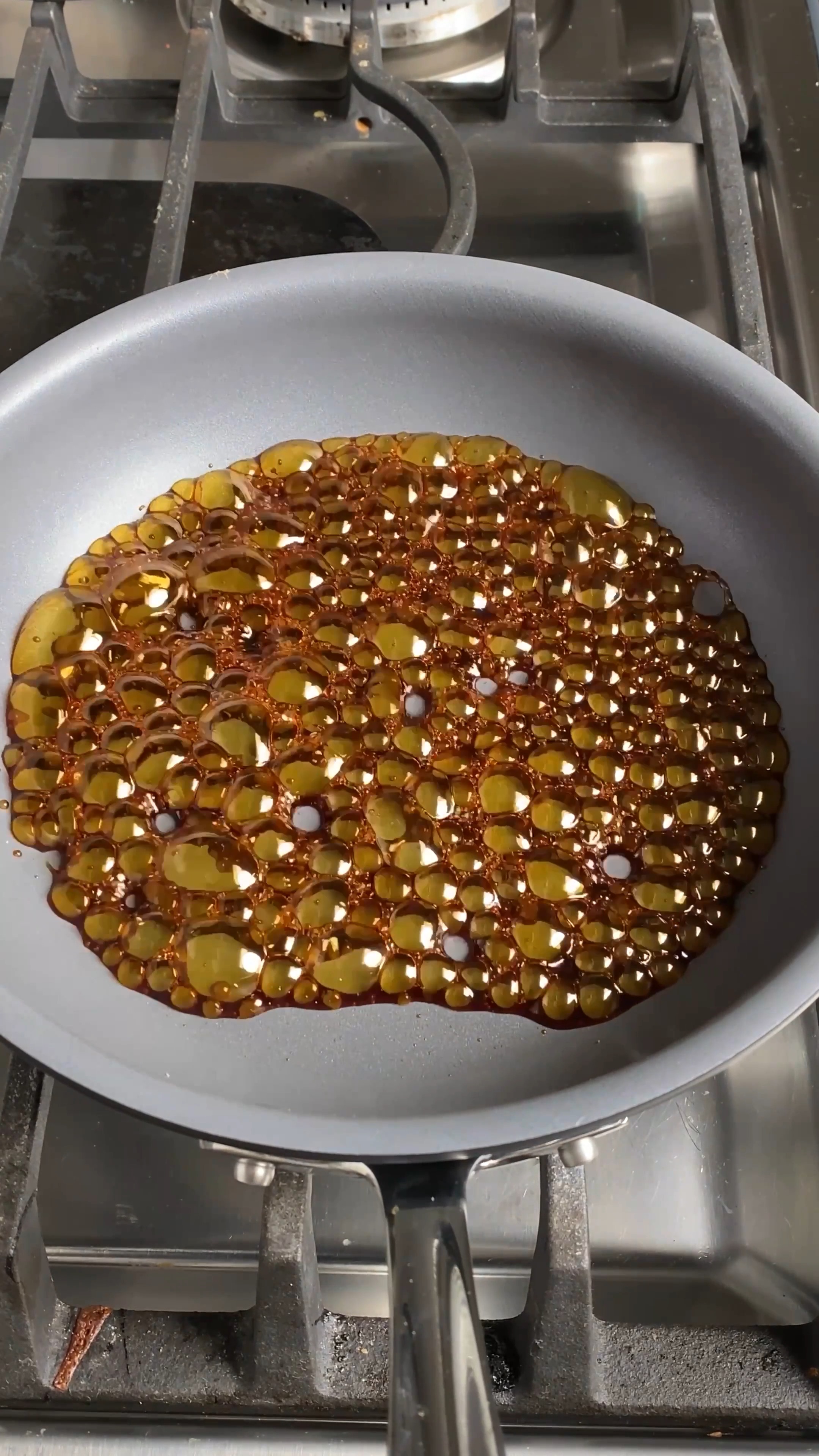Nothing sticks to my pan — not even ocean water!