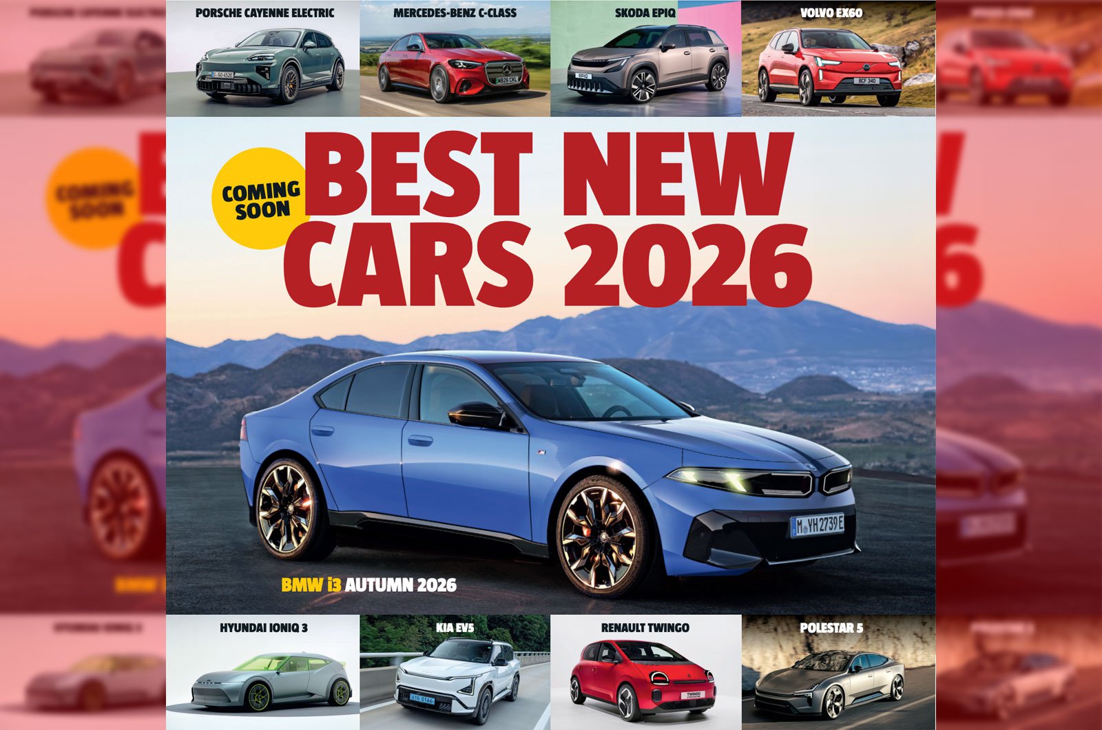 Cars coming soon: the new cars worth waiting for