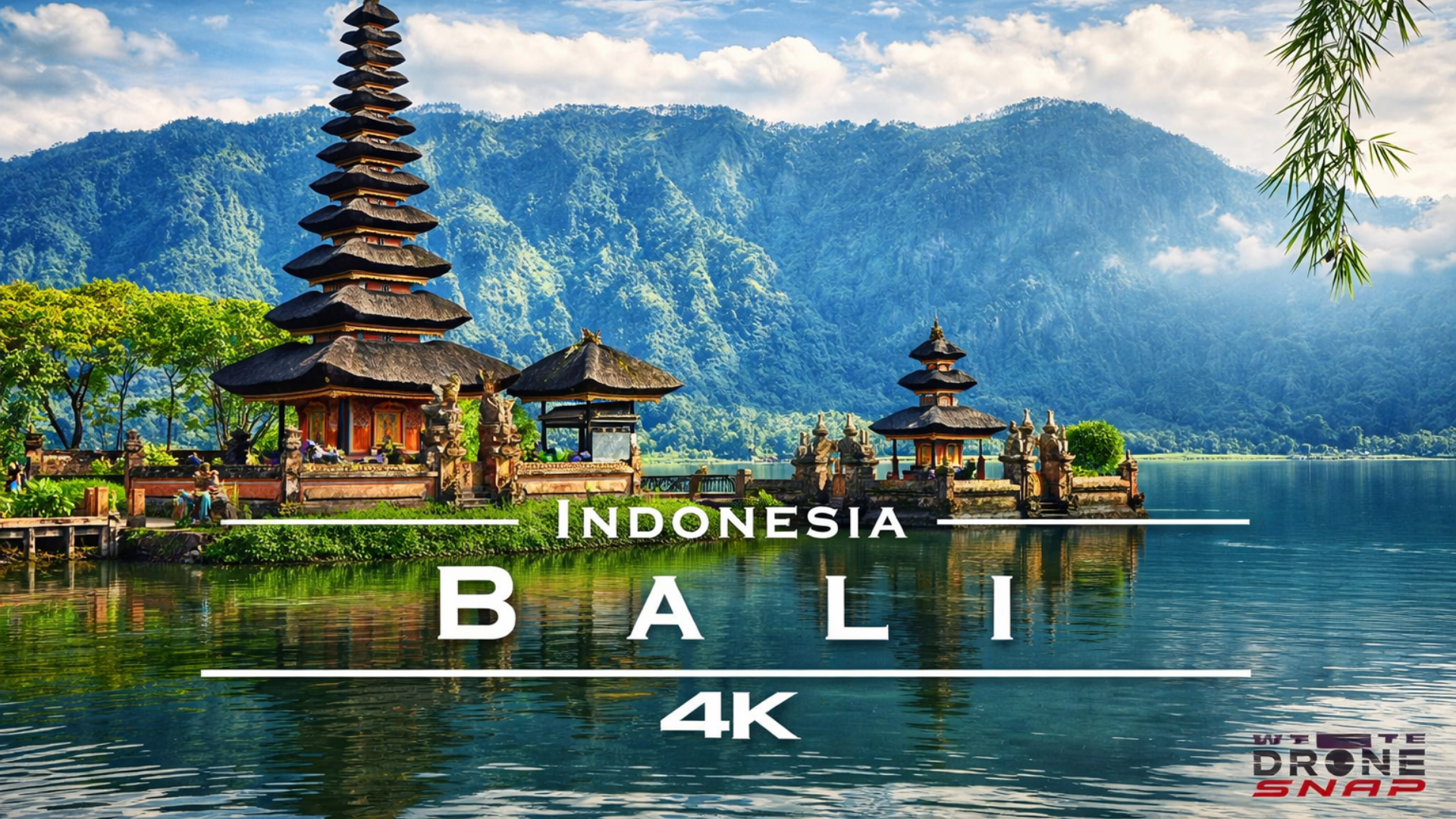 Bali, Indonesia stunning 4K remastered drone footage