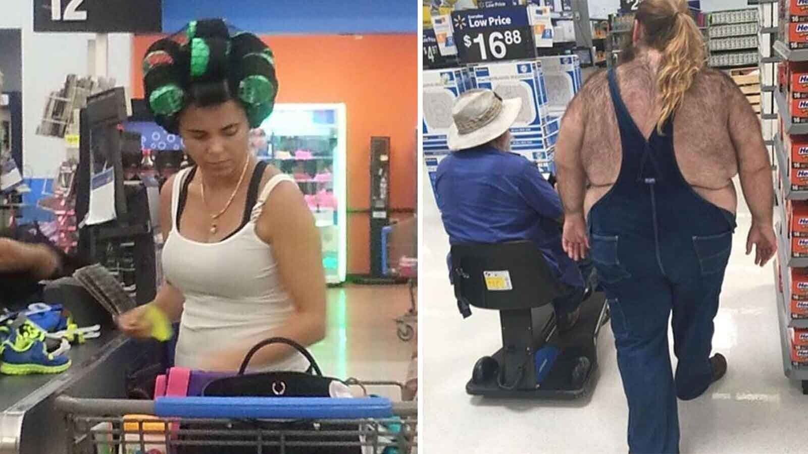 People of Walmart thriving in their natural habitat