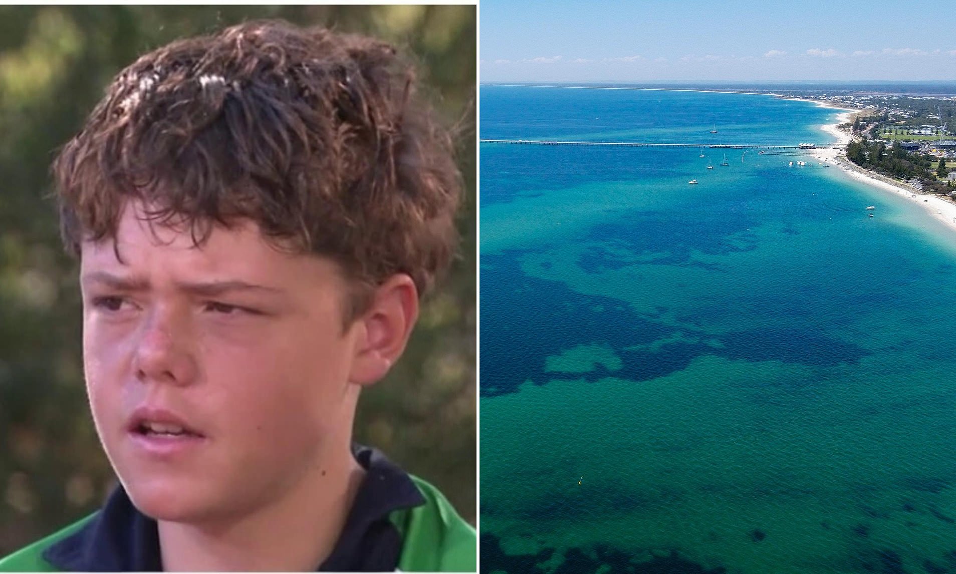 'Superhuman' teen, 13, swam for four hours to save his family stranded ...