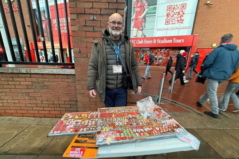 All you need to know about man who has been selling badges outside ...