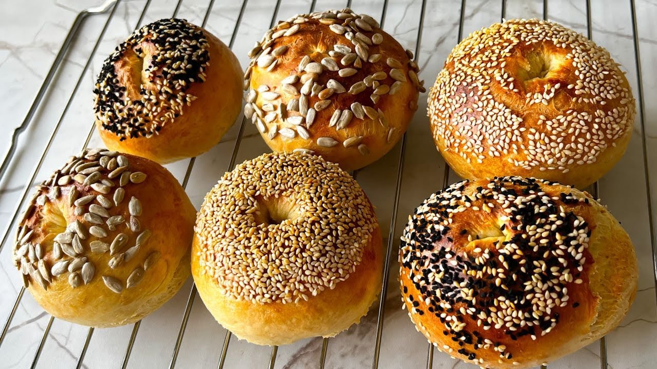 Perfect homemade bagels | Easy boiled dough method