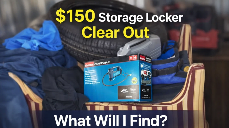 $150 storage locker clear out | What will I find?