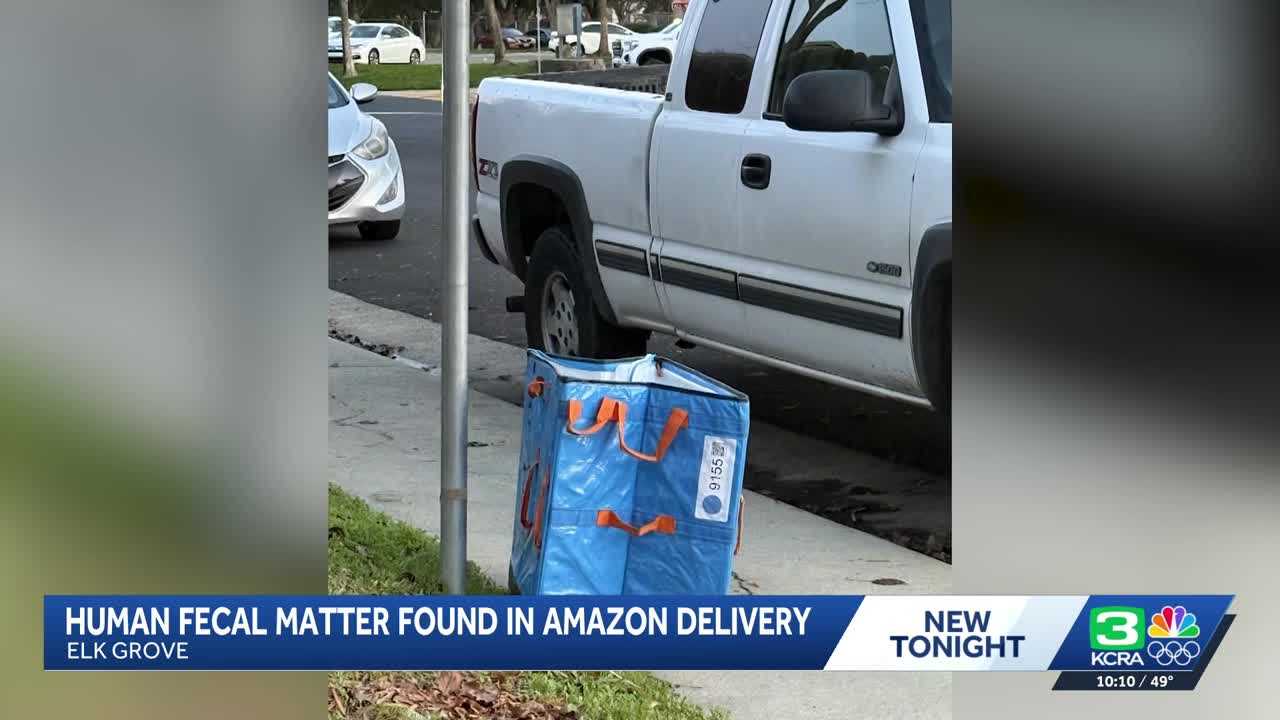 Elk Grove family shocked by Amazon delivery tote containing human waste