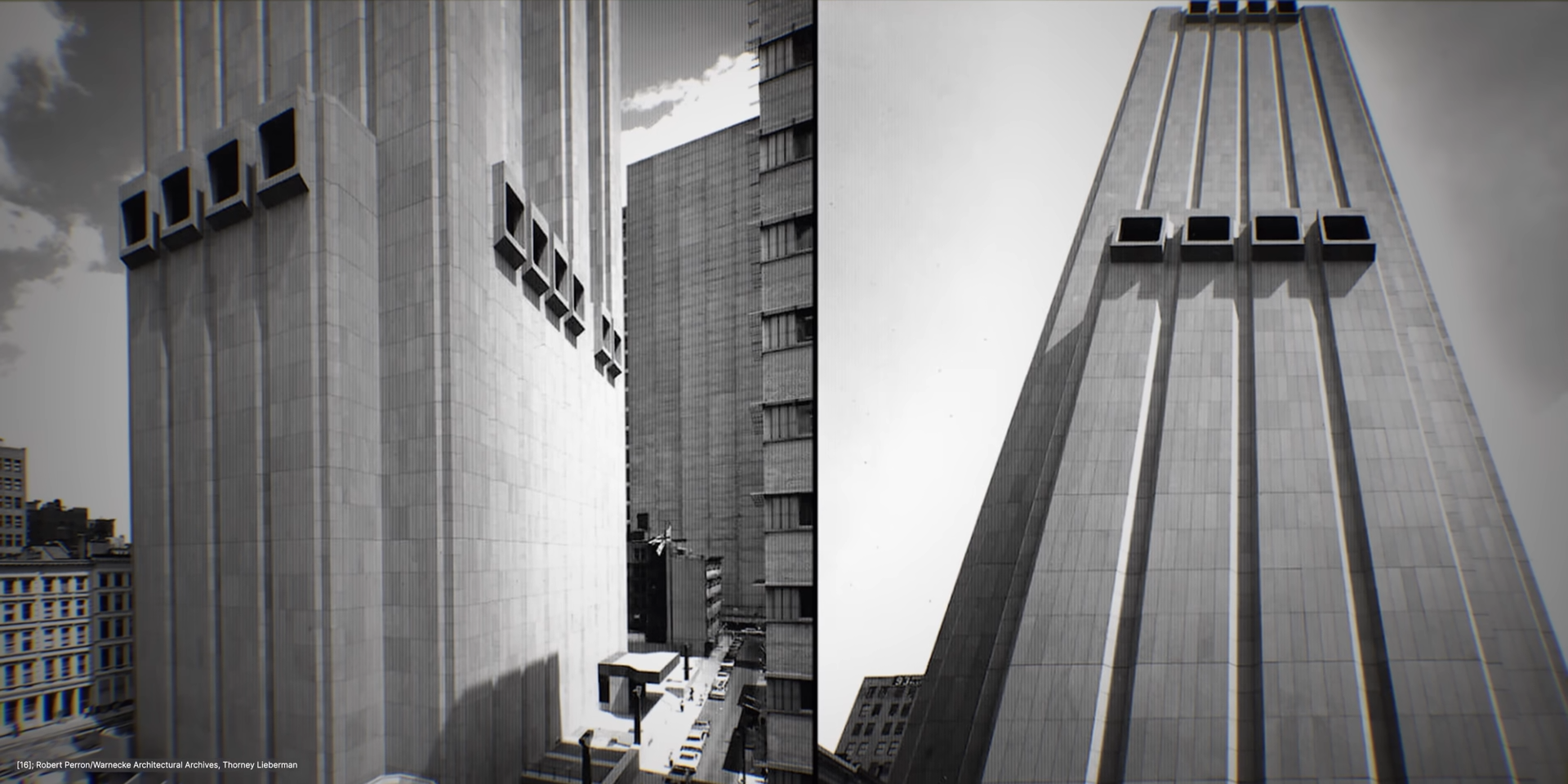 A black tower stands in New York... and no one admits what it does