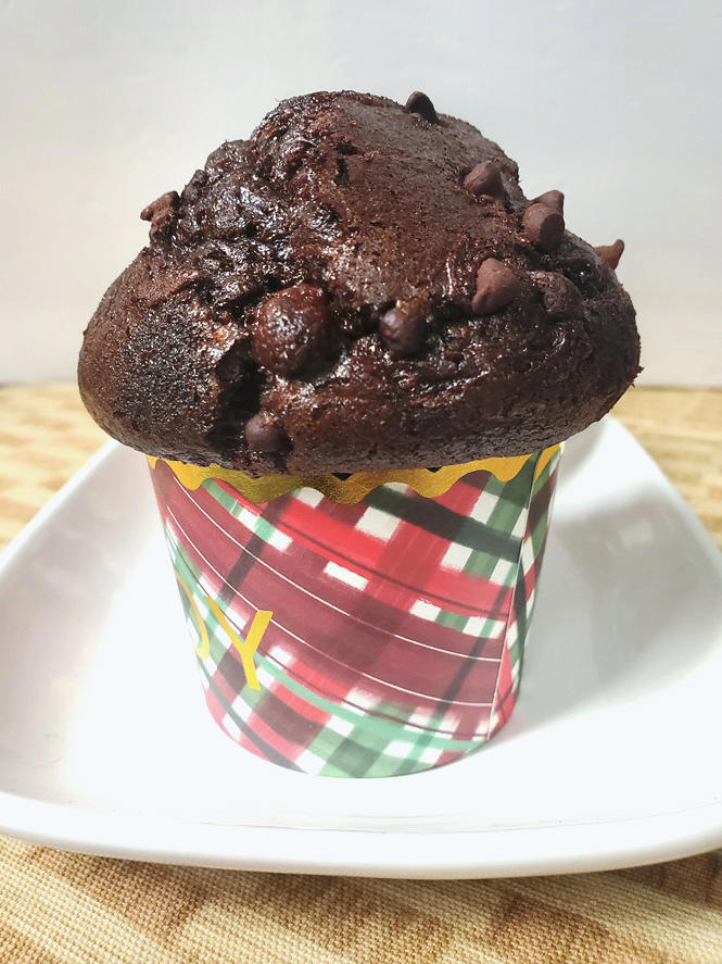 Perfect chocolate cake mix muffins