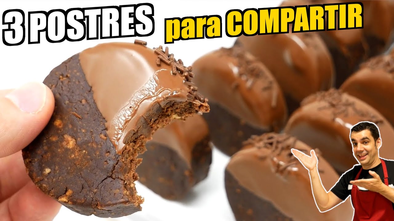 Tres postres saludables listos en menos de quince minutos