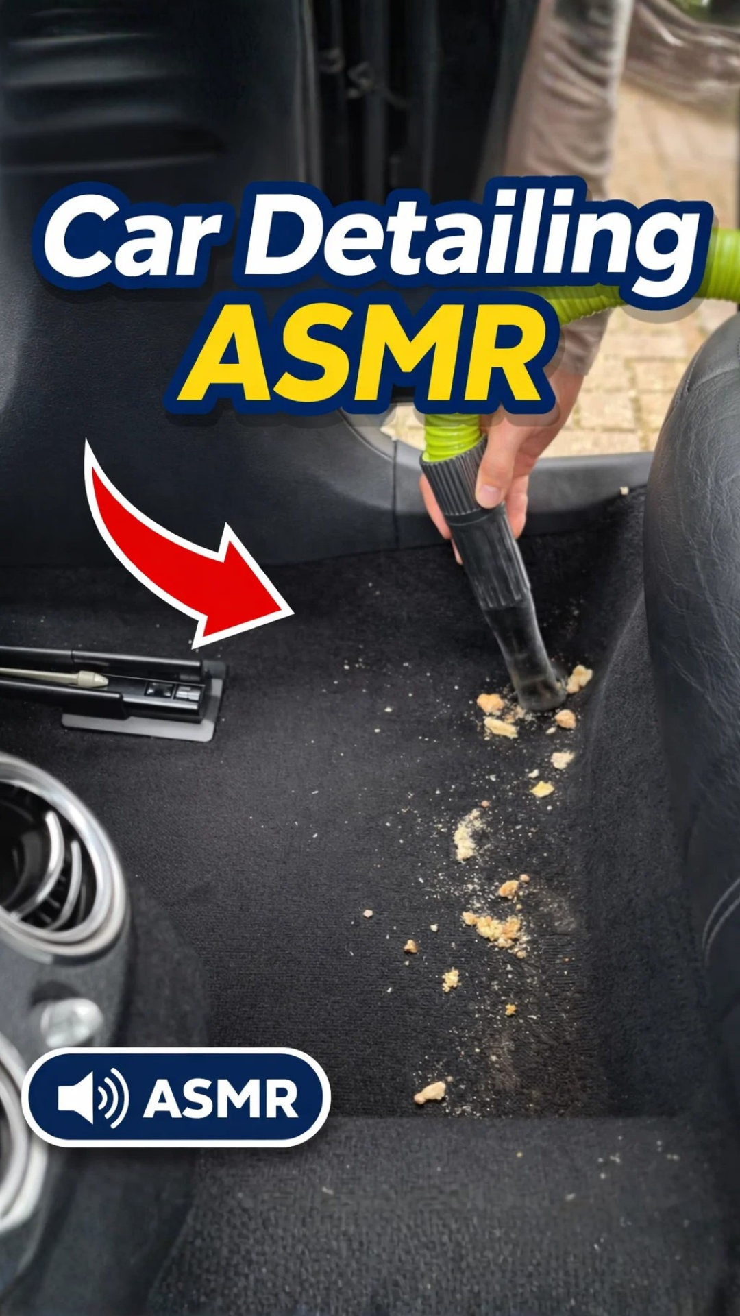Satisfying deep clean car detailing ASMR