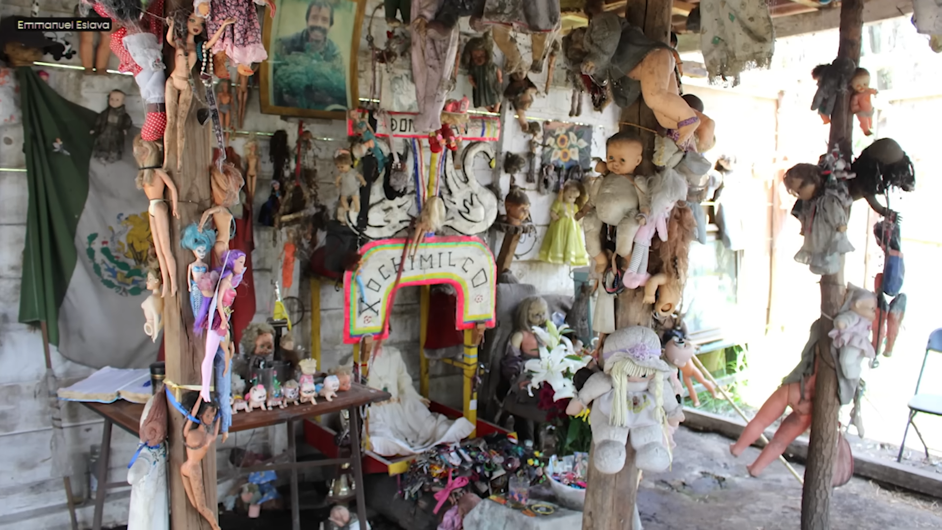 He found a drowned girl - then the dolls started appearing everywhere
