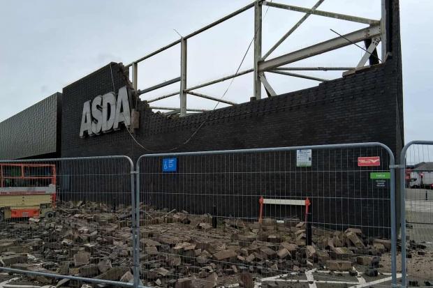 Update from Asda on when Hayle store will reopen after wall collapse