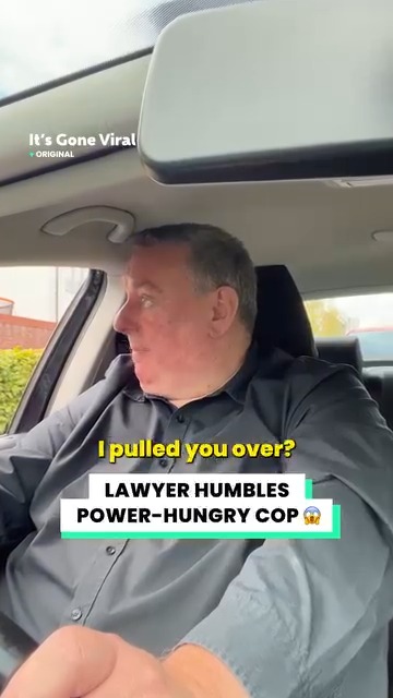 Power-hungry female police officer gets humbled by a lawyer