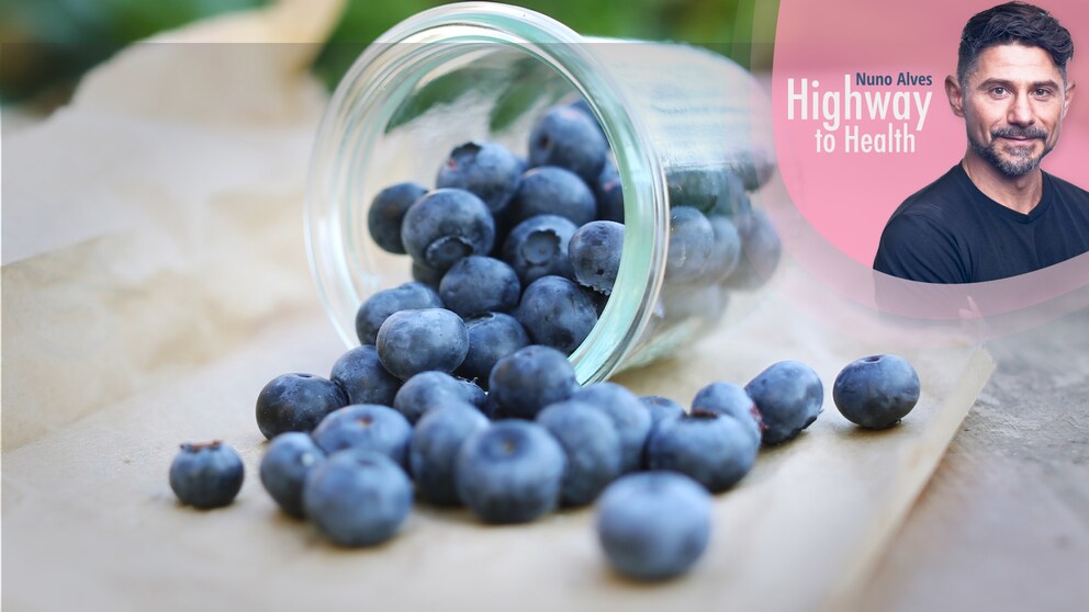 The impact of berry dye on the brain