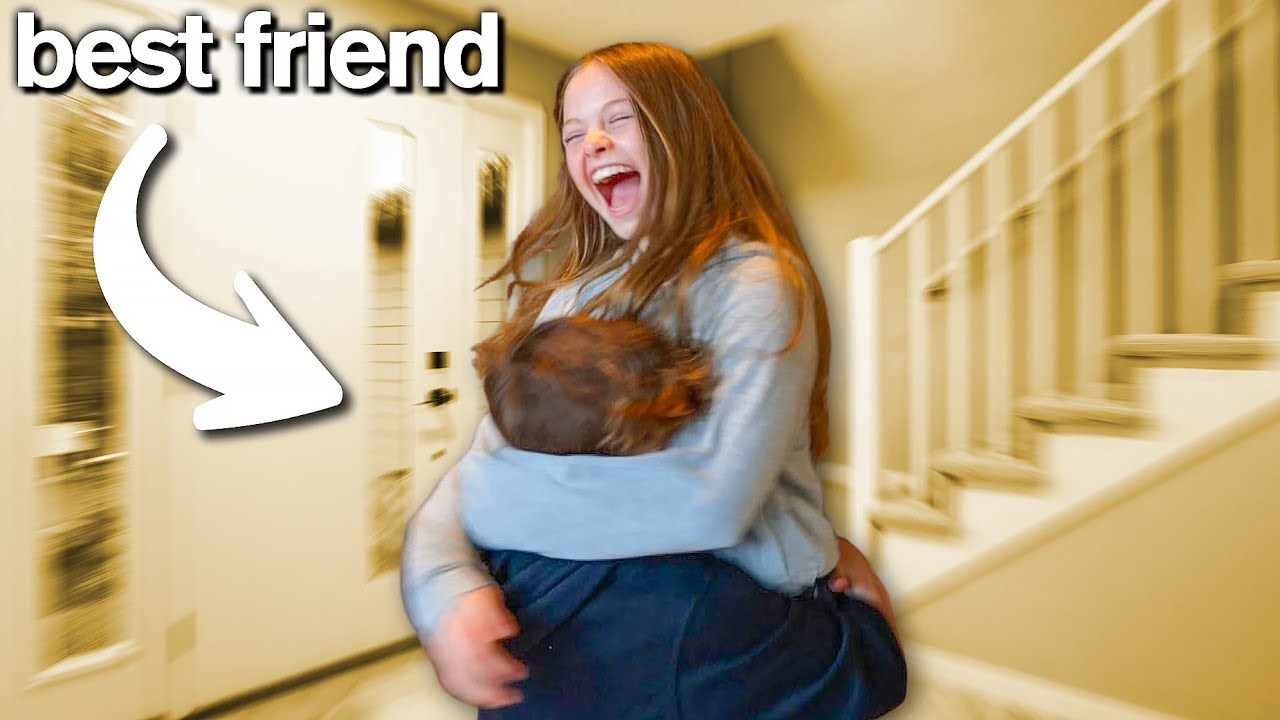 My daughter's emotional surprise