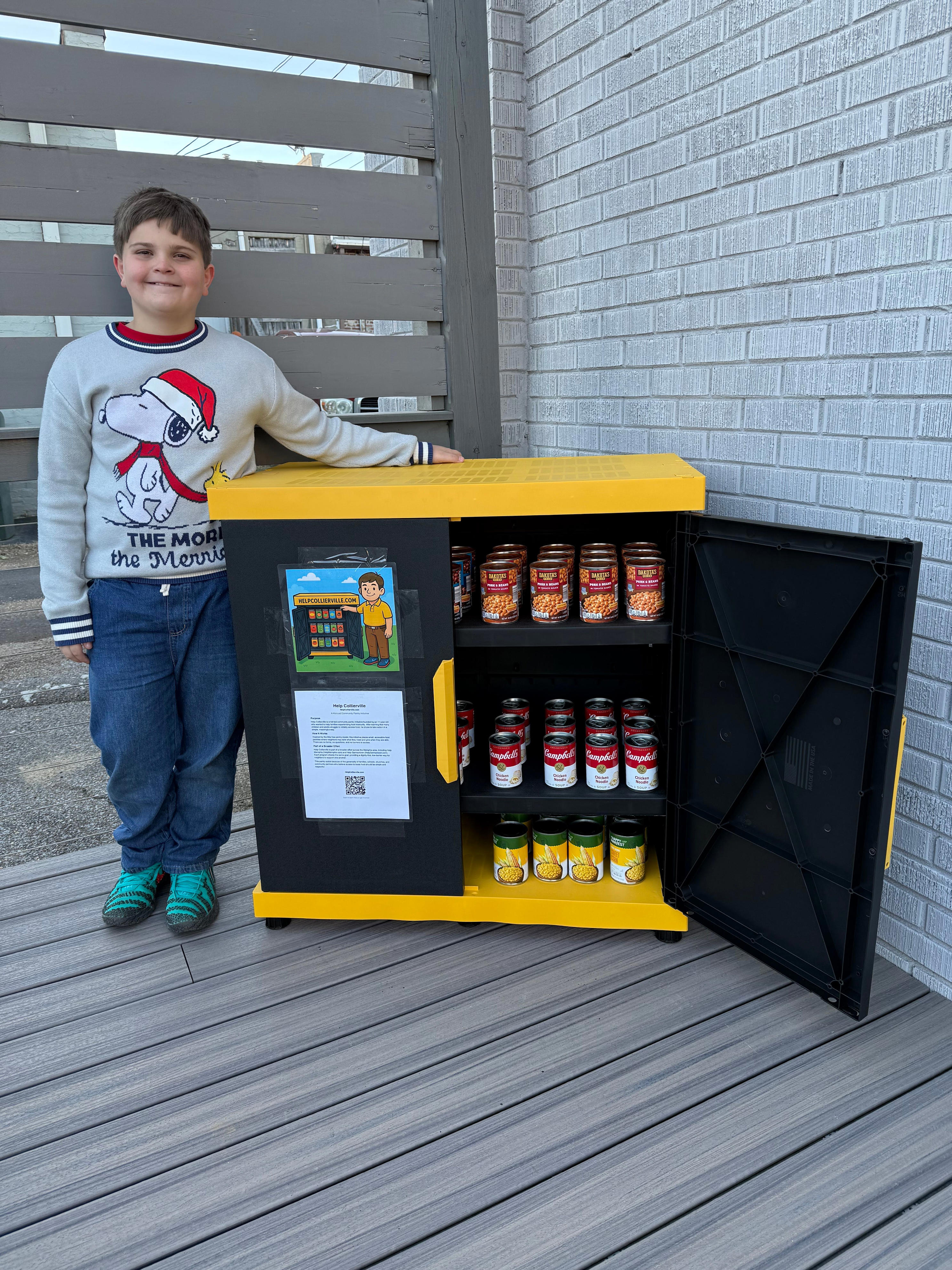 This fifth grader is working to fight food insecurity in Memphis area