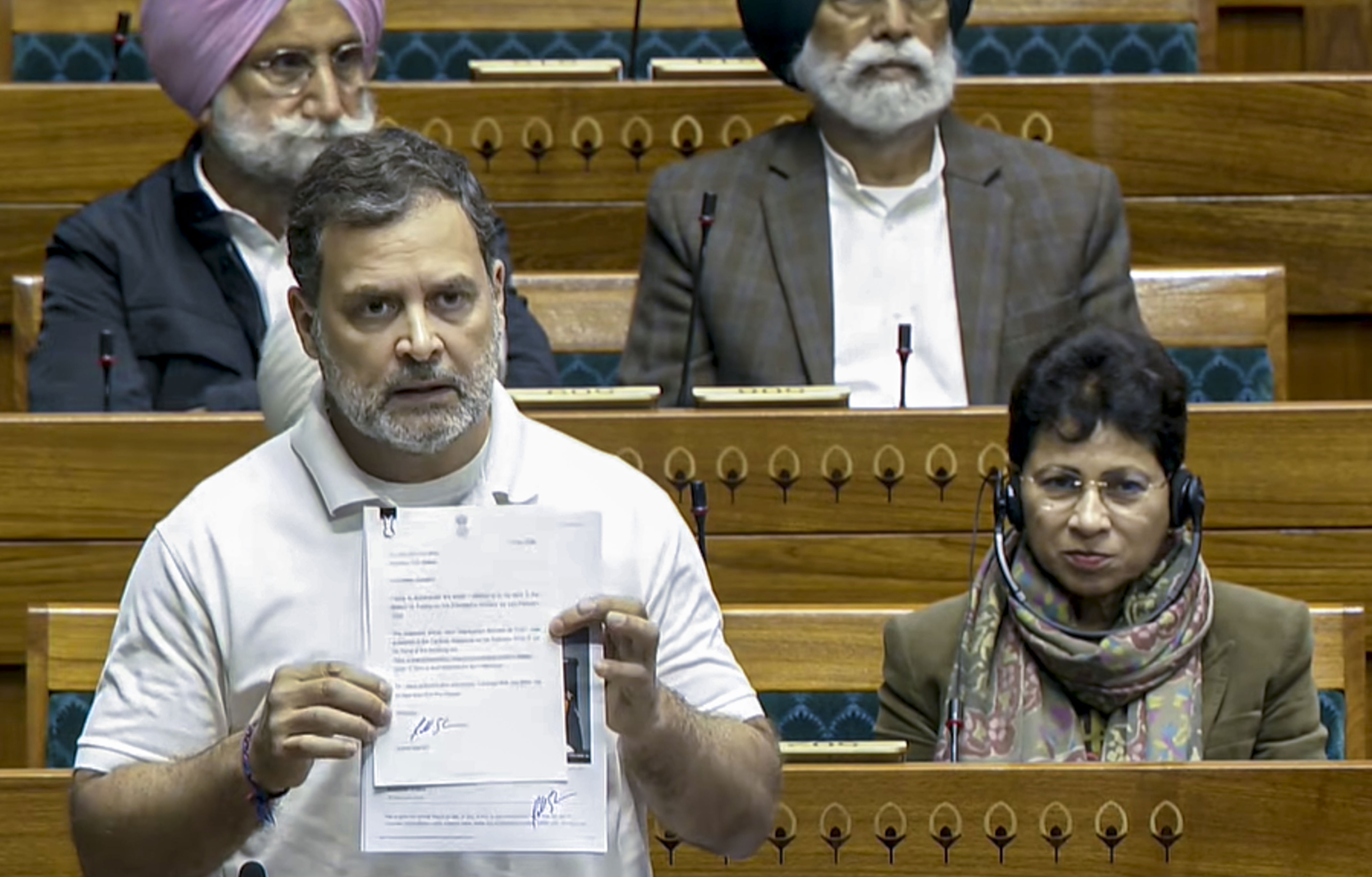 Eight members suspended from Lok Sabha for 'unruly behaviour'