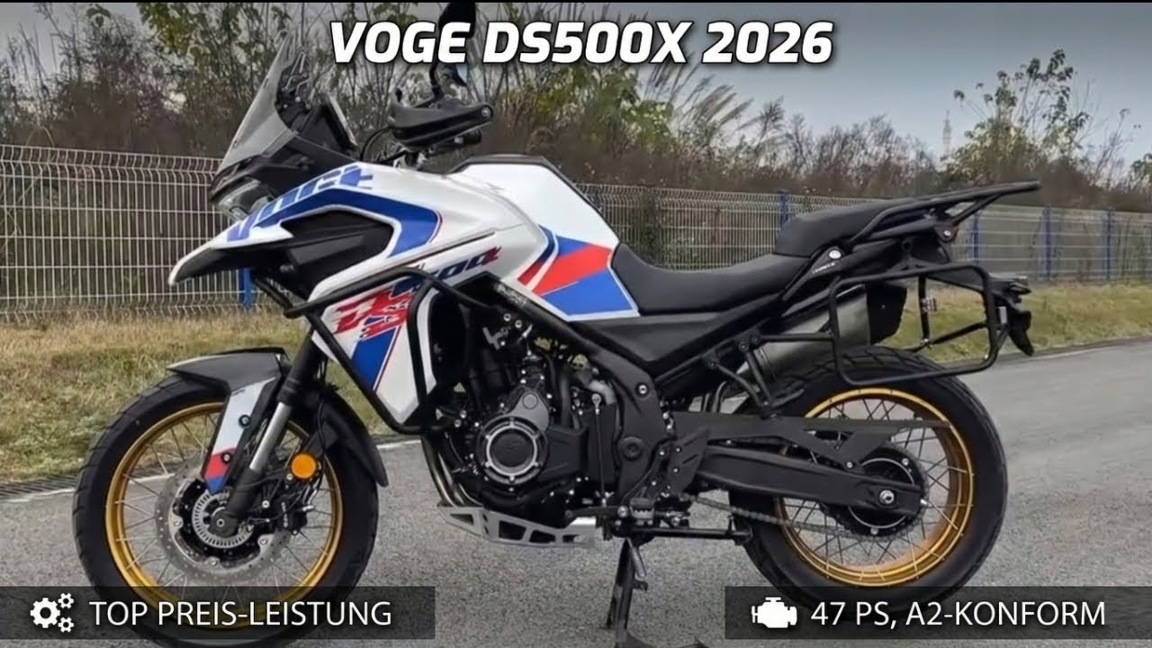 2026 Voge DS500X Adventure-Bike im Detail: Mehr Wert fürs Geld?