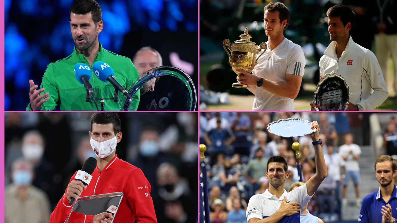 Novak Djokovic completes unfortunate feat with Australian Open runners ...
