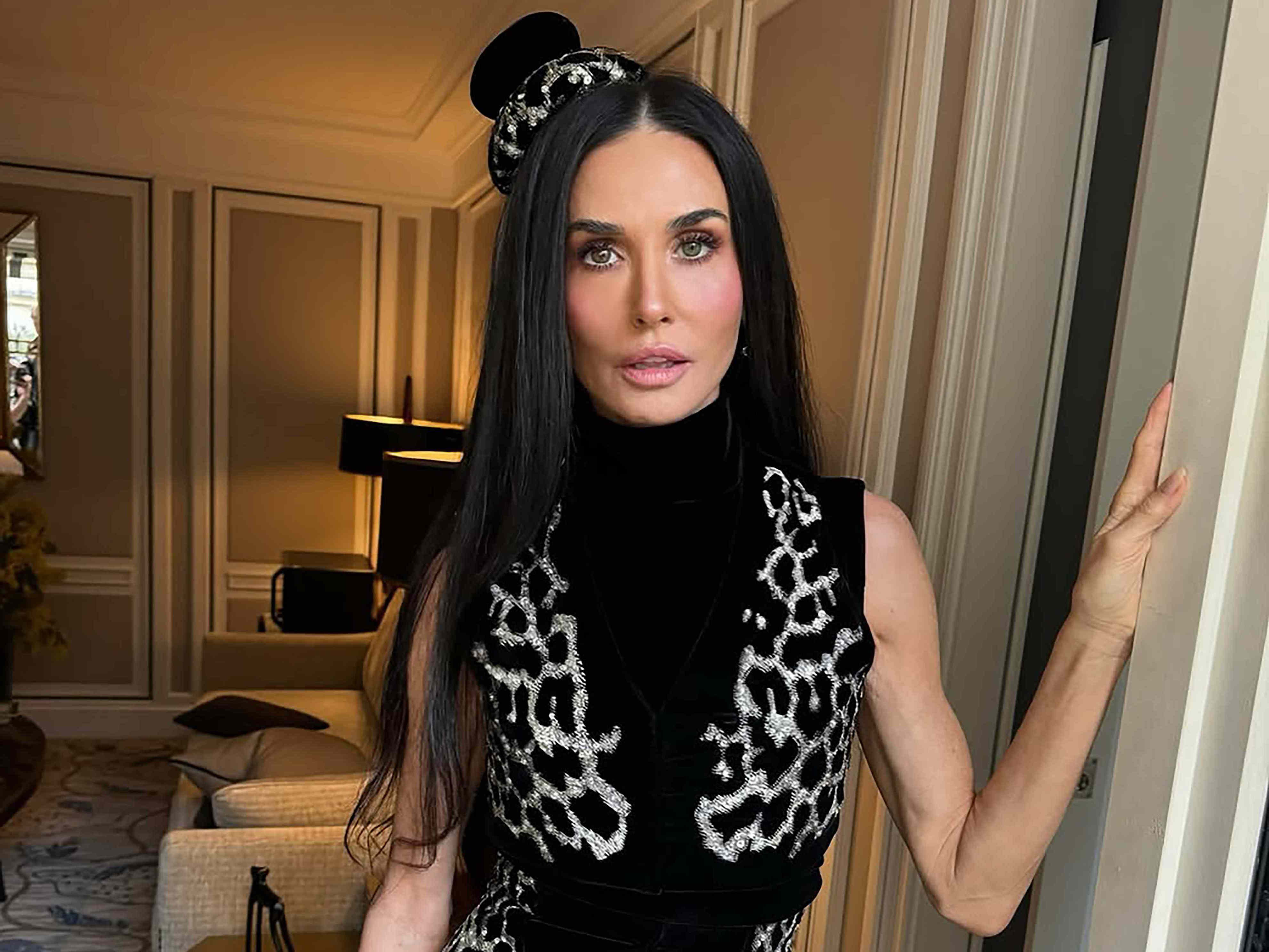 Demi Moore, 63, uses this French shampoo that stops hair from falling ...