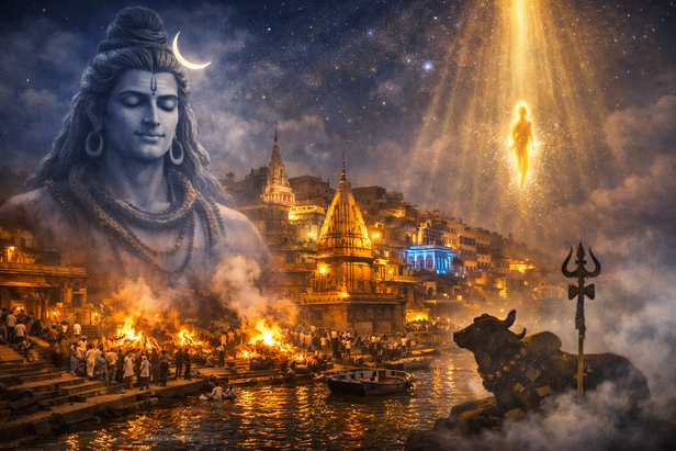 Why does Shiva never leave Kashi and why does he chant the Taraka ...
