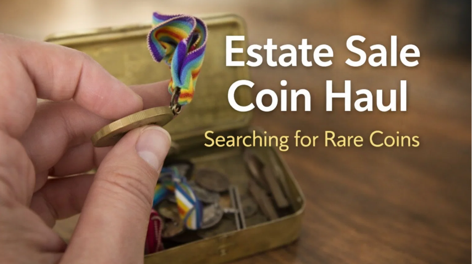 Estate sale coin haul | Searching for rare coins