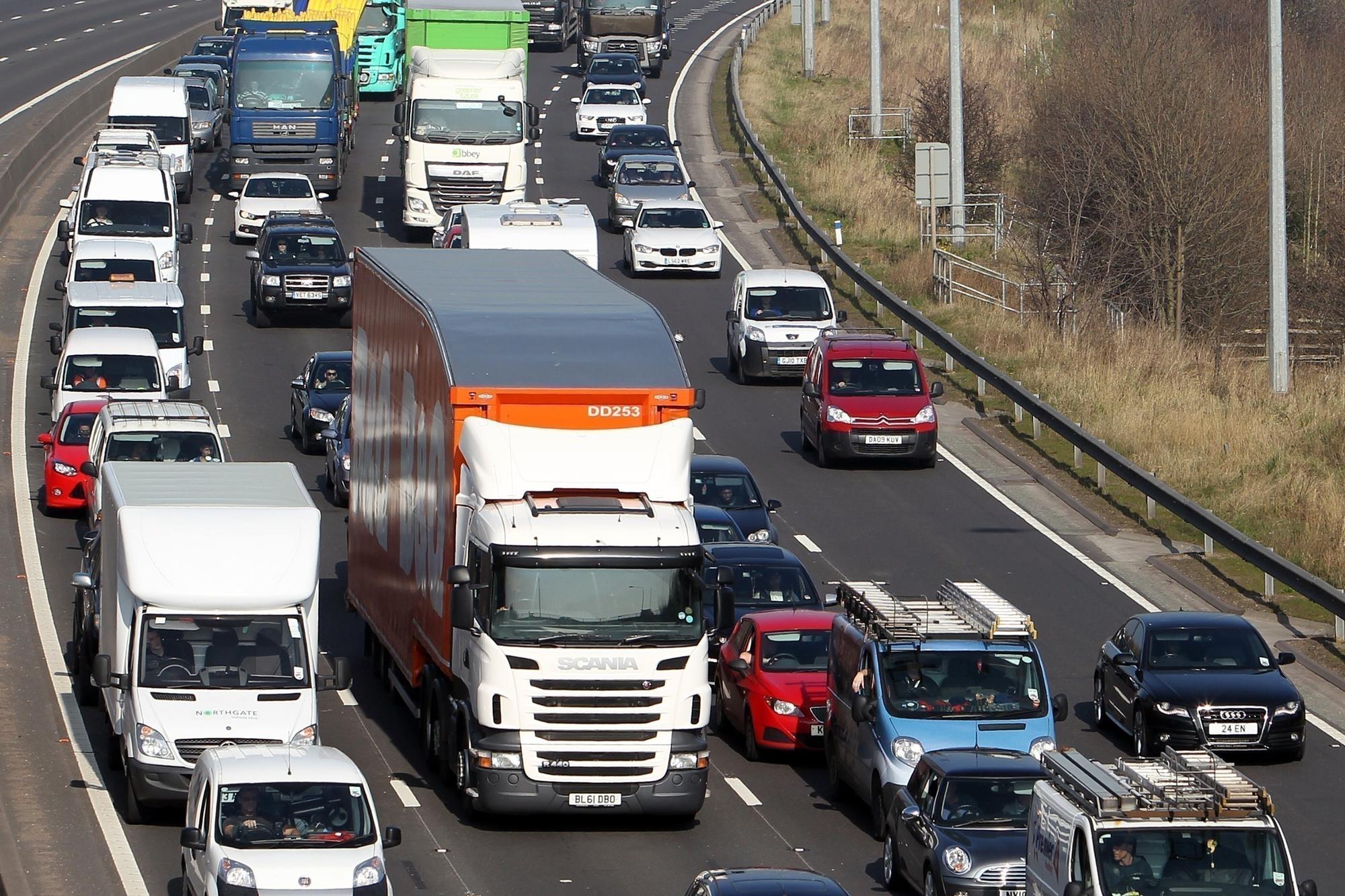 Delays on M62: Two lanes closed between Ainley Top and Brighouse this ...