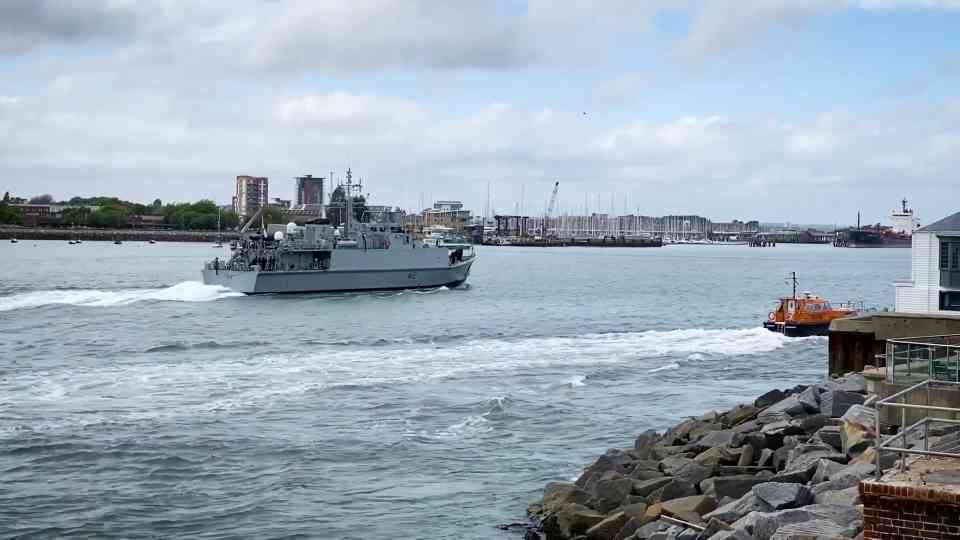 A Royal Navy chapter comes to an end