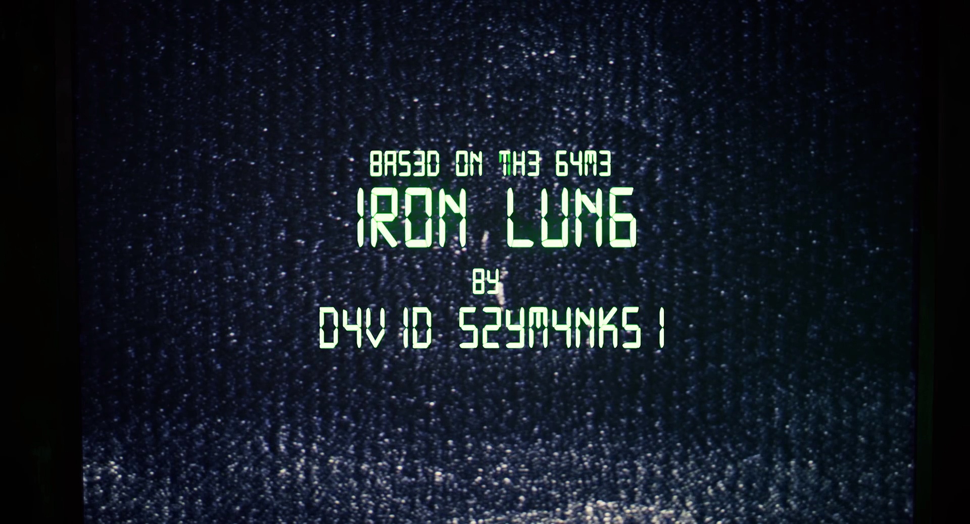 Iron Lung (trailer ufficiale HD)