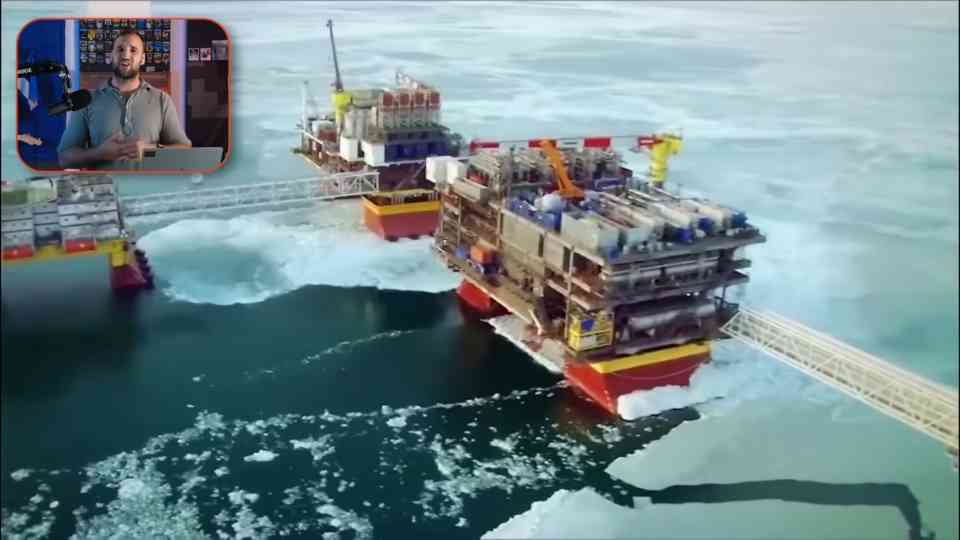 How Ukrainian drones reached a massive Russian offshore platform