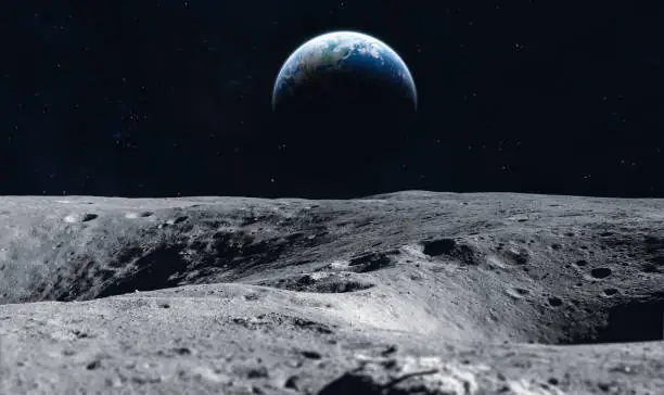 Cientistas criam primeiro mapa global das pequenas cristas dos mares da Lua