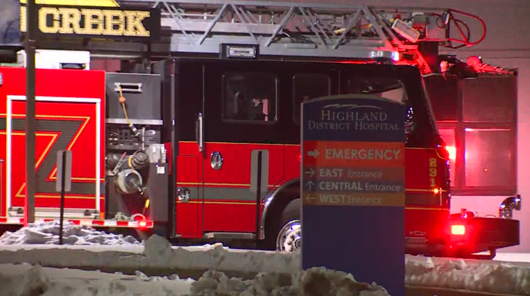 Fire prompts overnight evacuations at Highland County hospital