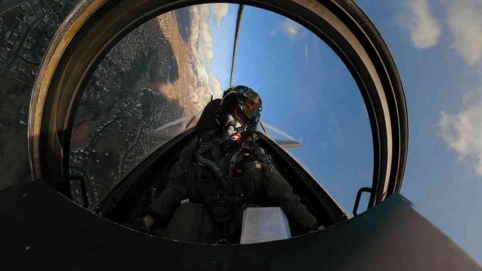 She flies America’s most feared jet - and makes it look effortless