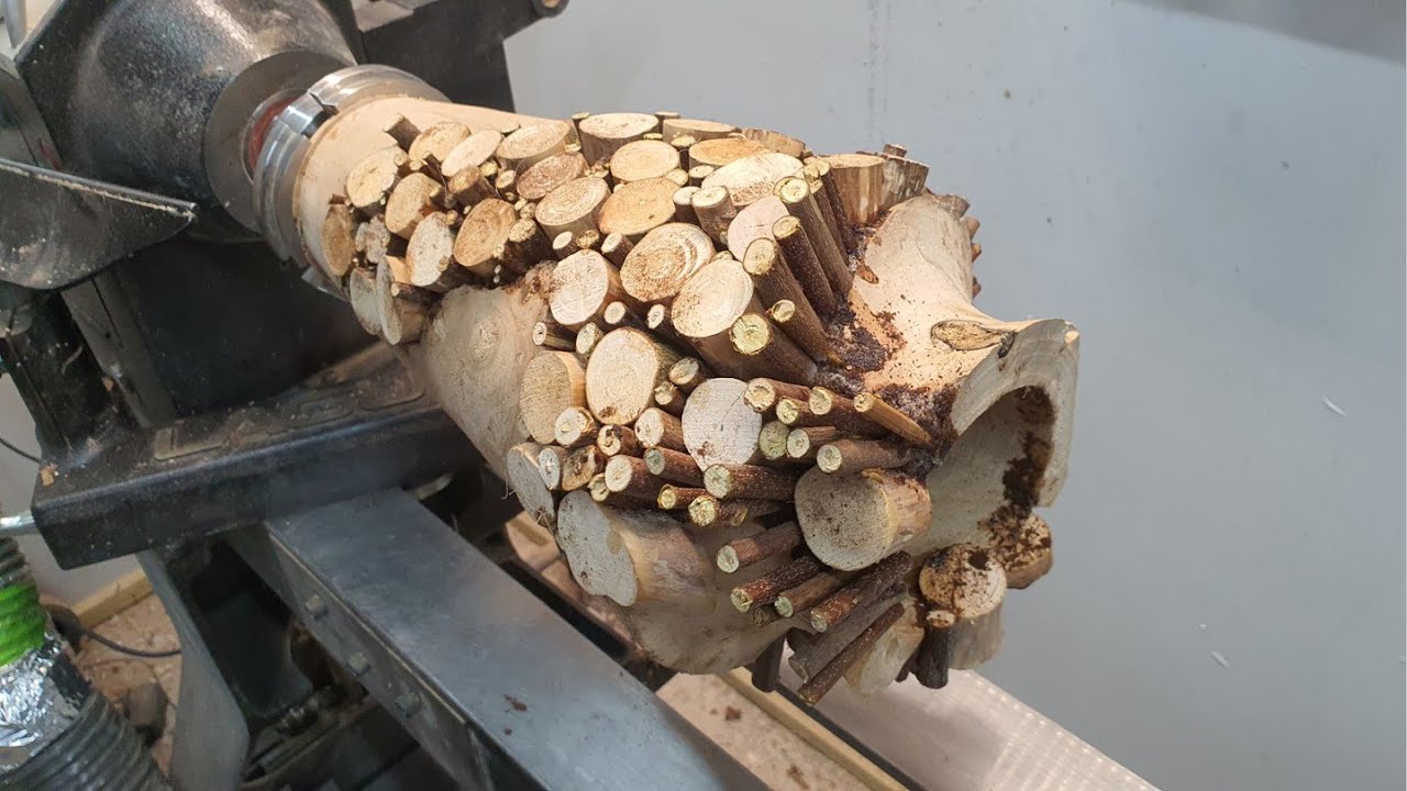 Woodturning a beautiful vase