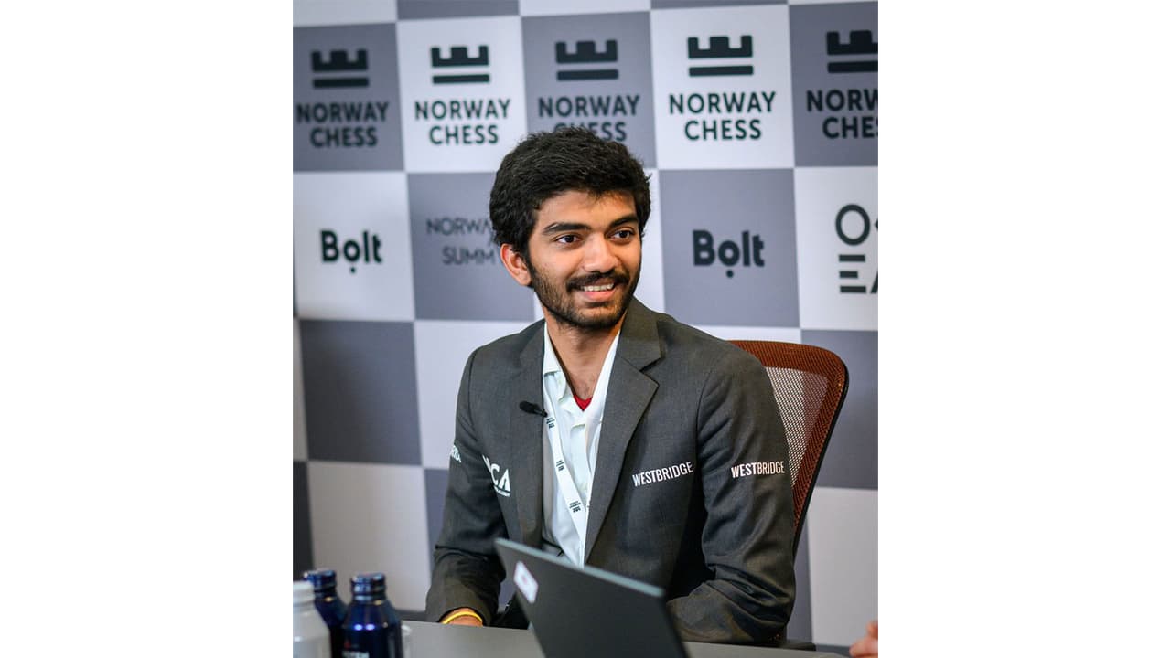 World champion Gukesh Dommaraju to compete at Norway Chess 2026