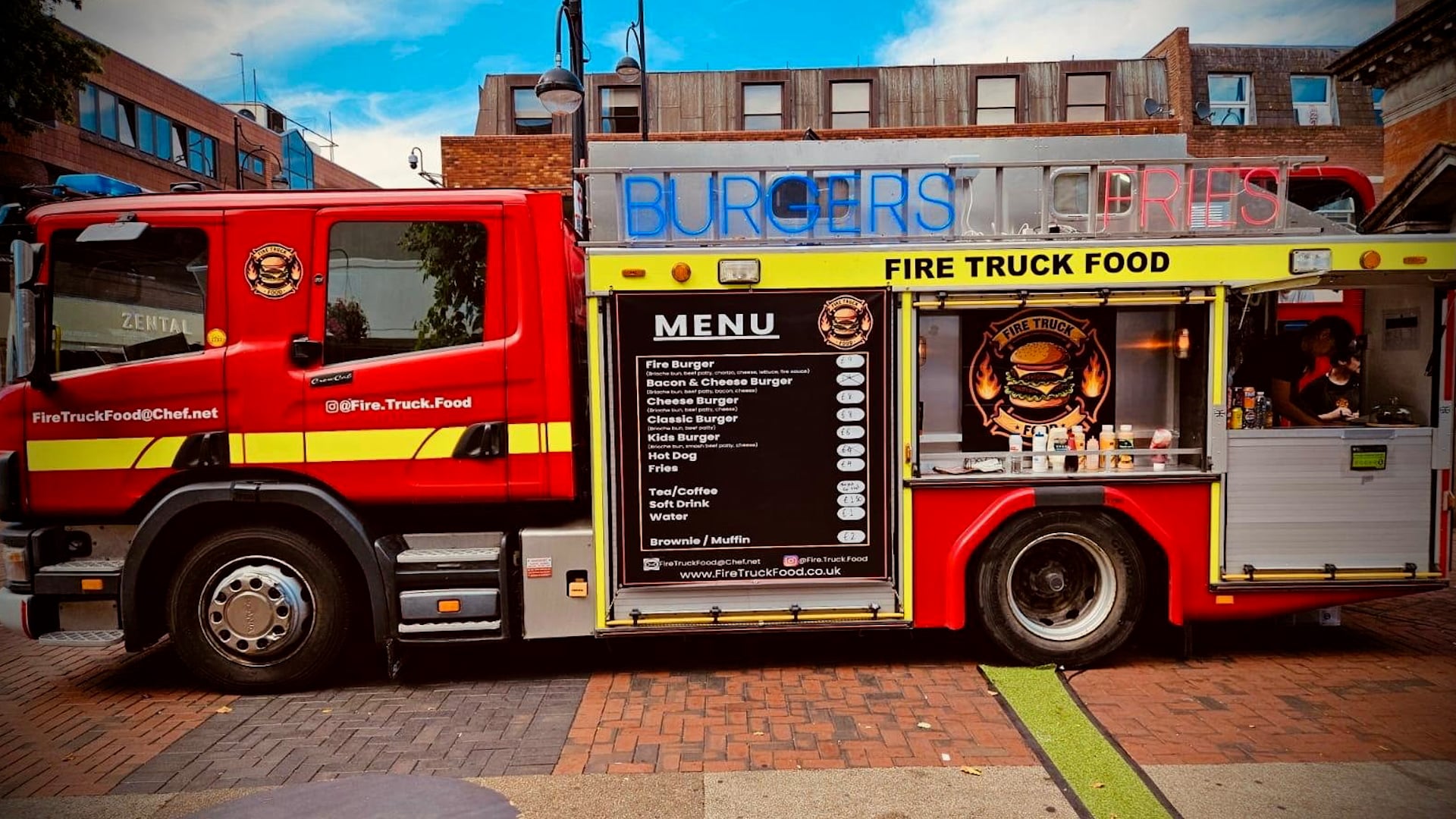 Friends spend £40k launching quirky side hustle - burger van in working ...